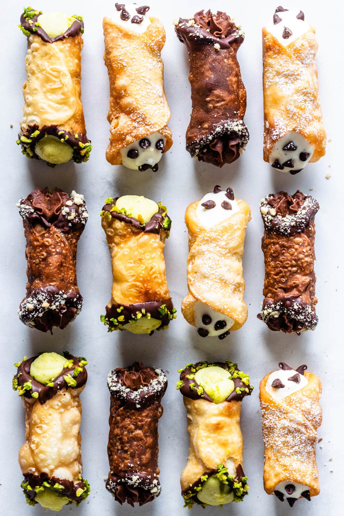 Chocolate Cannoli - Pies and Tacos