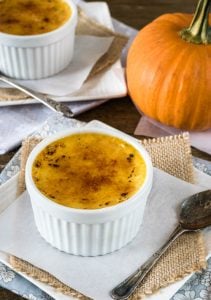 Pumpkin Creme Brûlée - Pies and Tacos