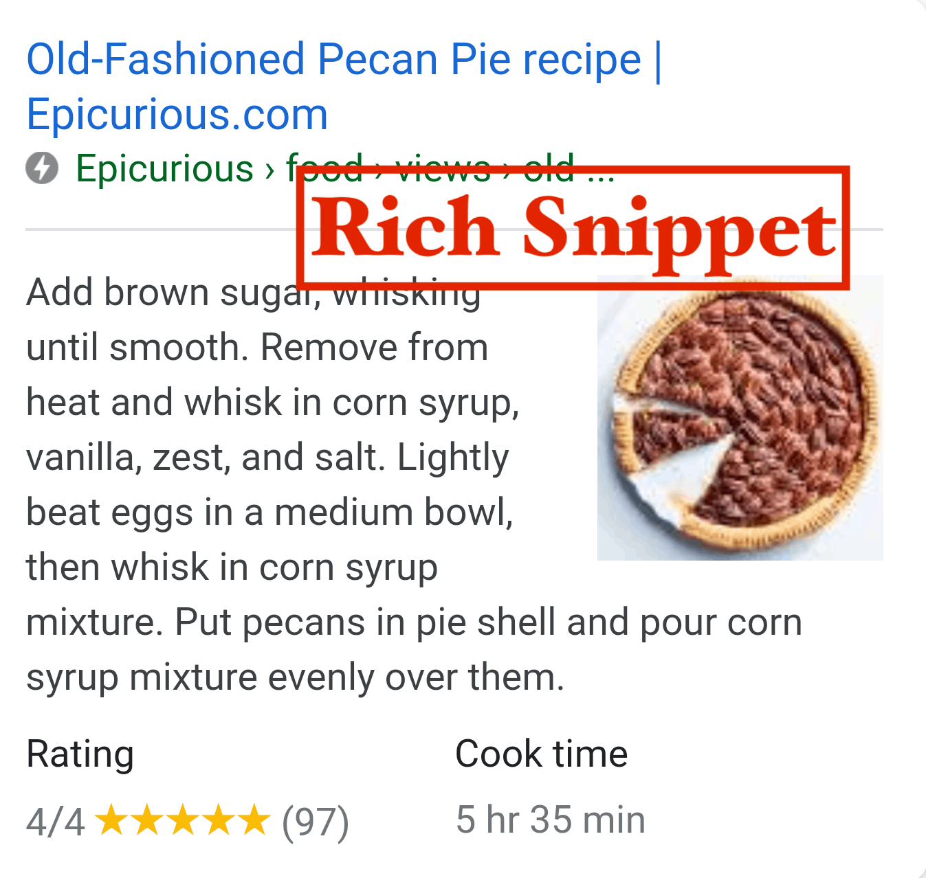 What are Rich Cards? - Pies and Tacos