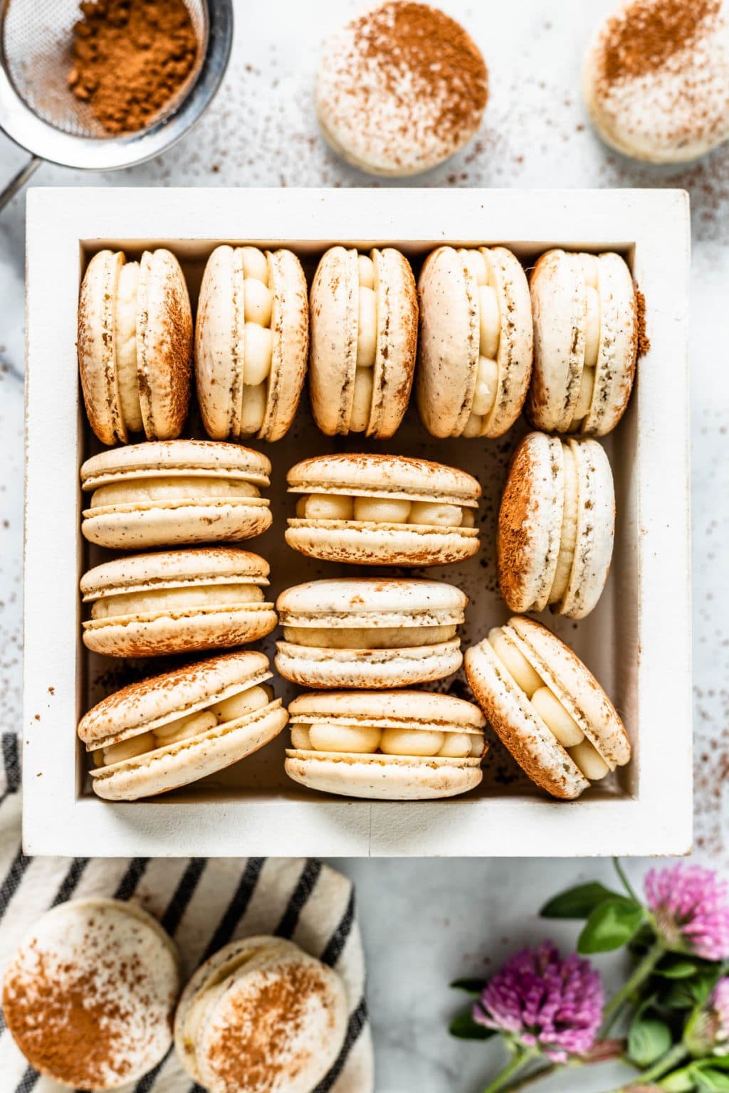 Colorful Macarons - Pies and Tacos