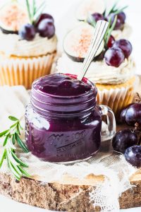 Grape Cupcakes - Pies and Tacos