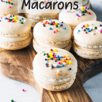 Funfetti Macarons - Pies and Tacos