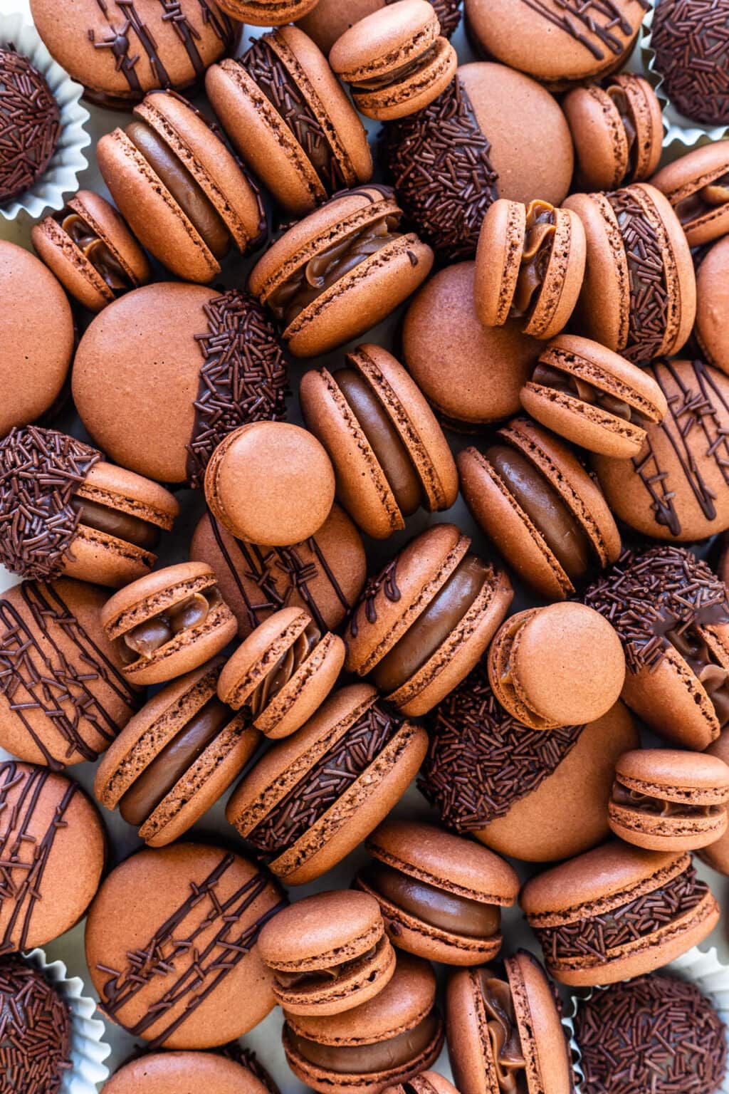 Fall Macarons - Pies and Tacos