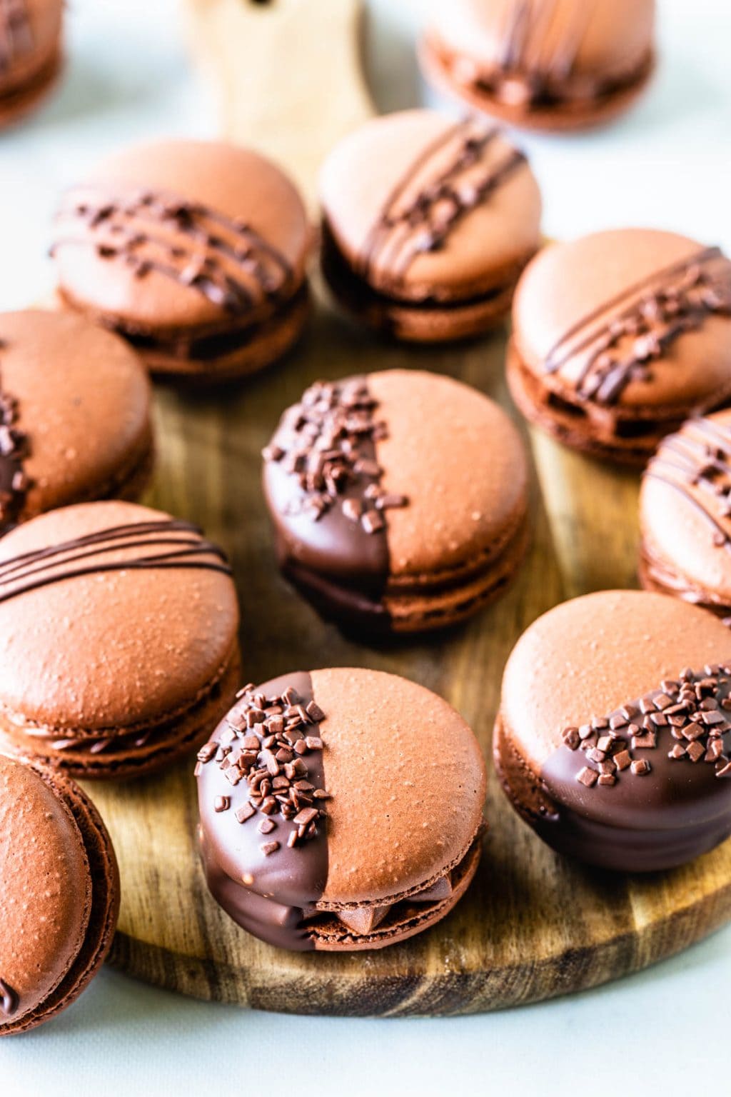 Chocolate Macarons Pies And Tacos Chocolate Macarons Pies And Tacos