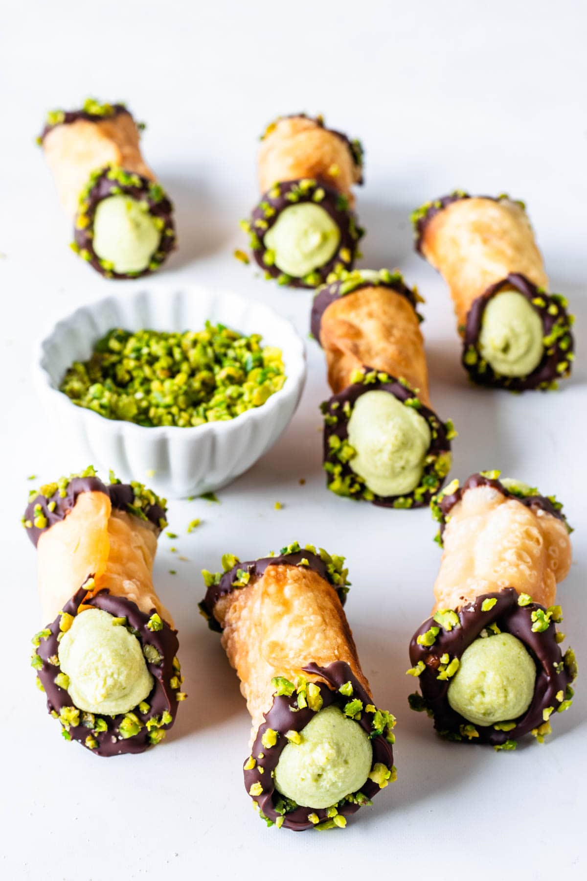 Pistachio Cannoli - Pies and Tacos