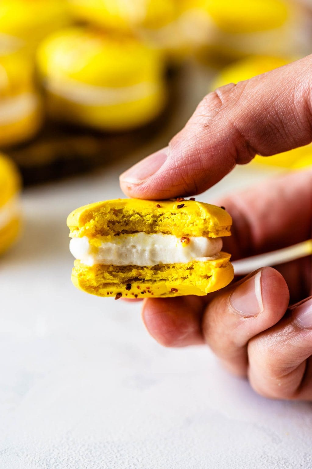 Honey Macarons (plus video) - Pies and Tacos