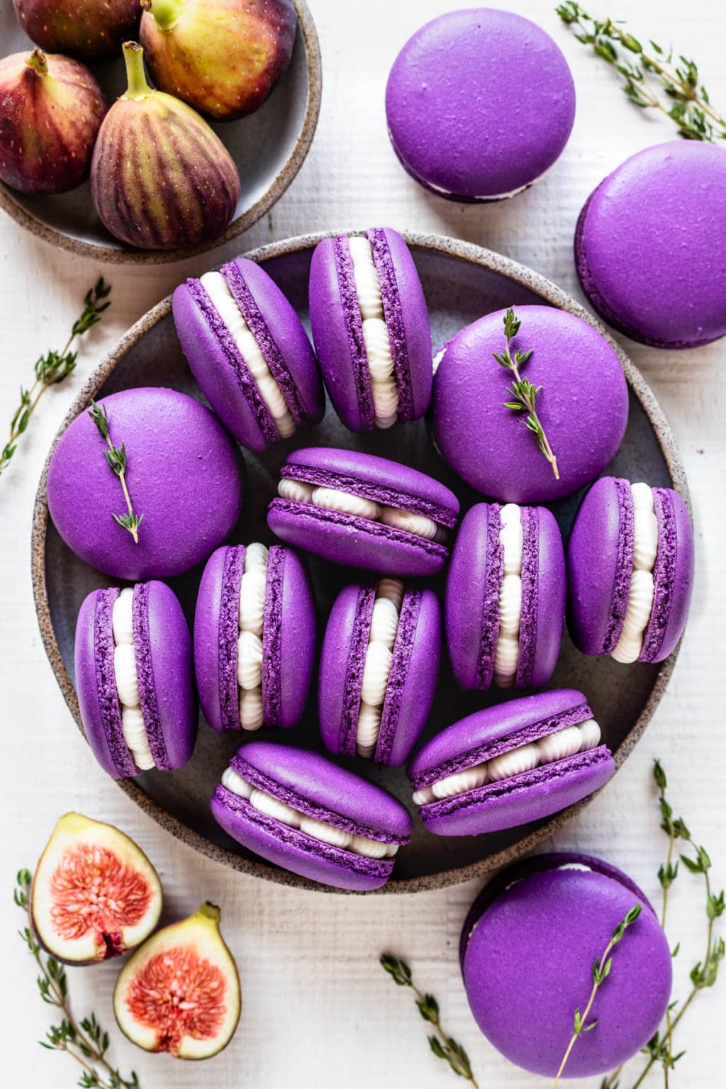 Fig Macarons - Pies and Tacos