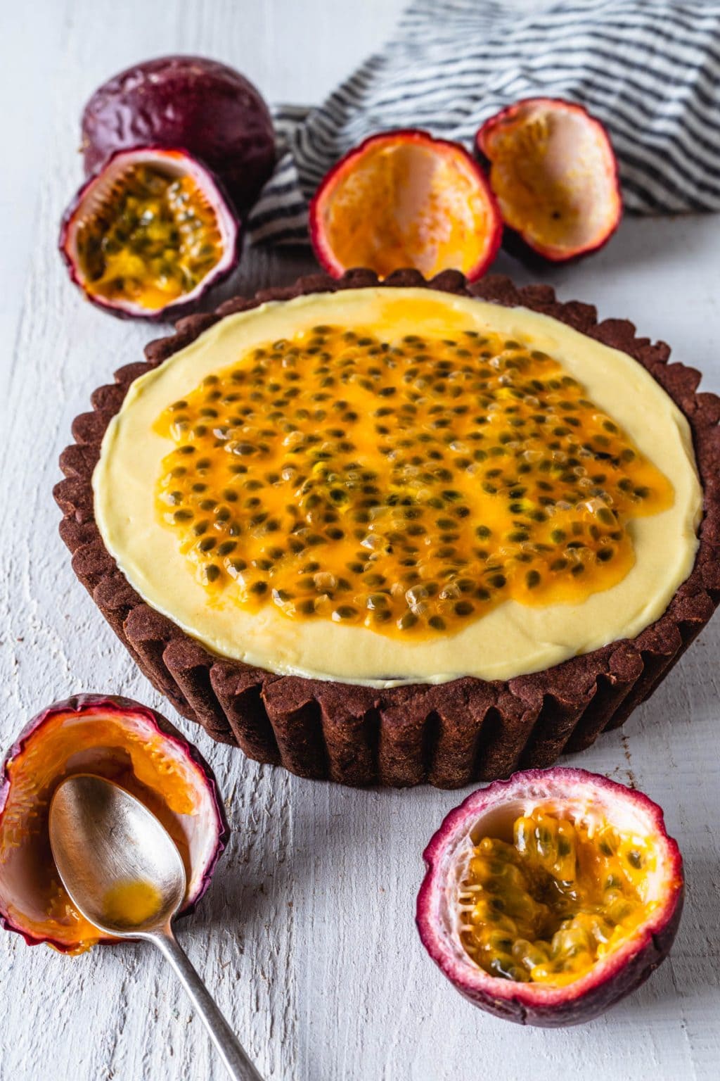 Passionfruit Tart - Pies and Tacos