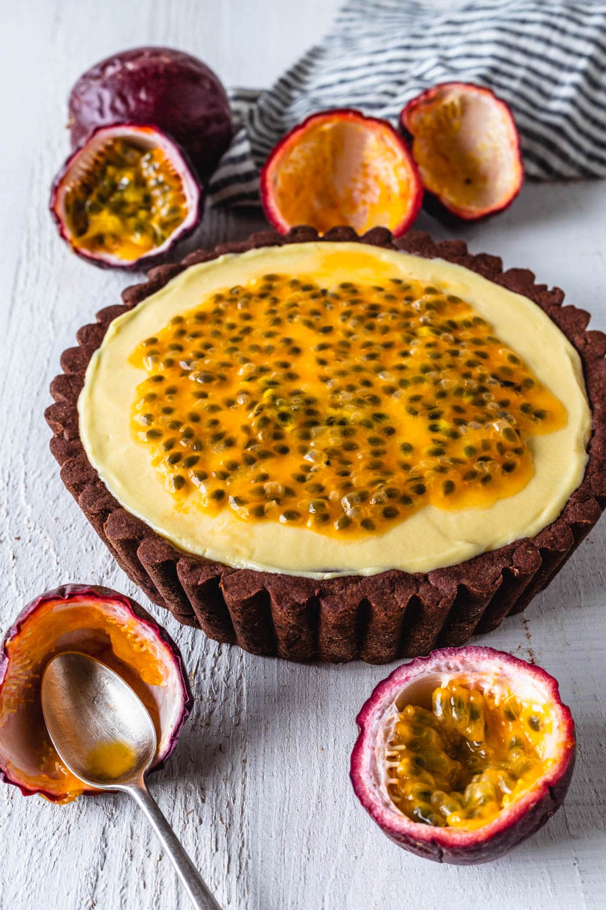 Passionfruit Tart - Pies and Tacos