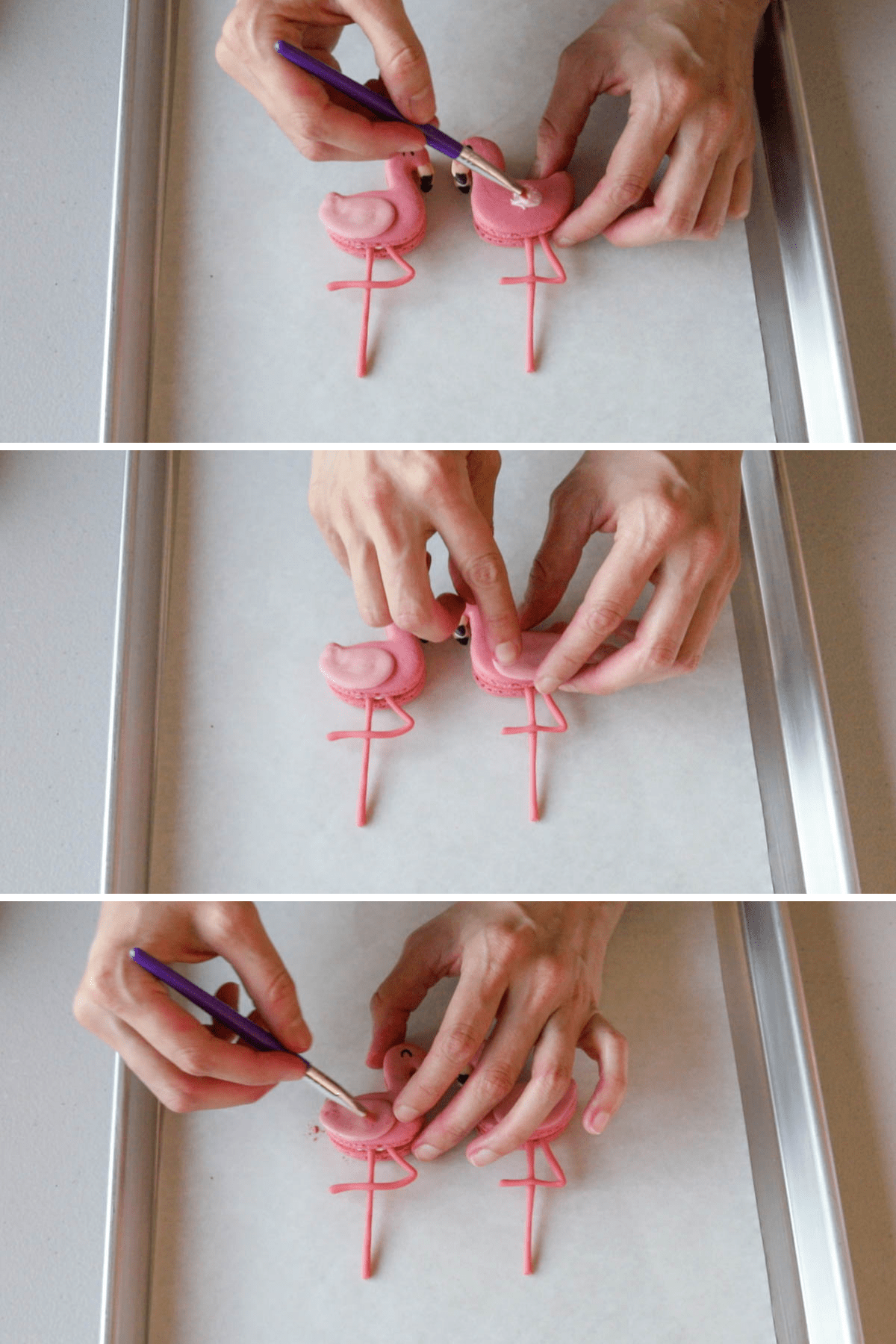 Flamingo Macarons - Pies and Tacos