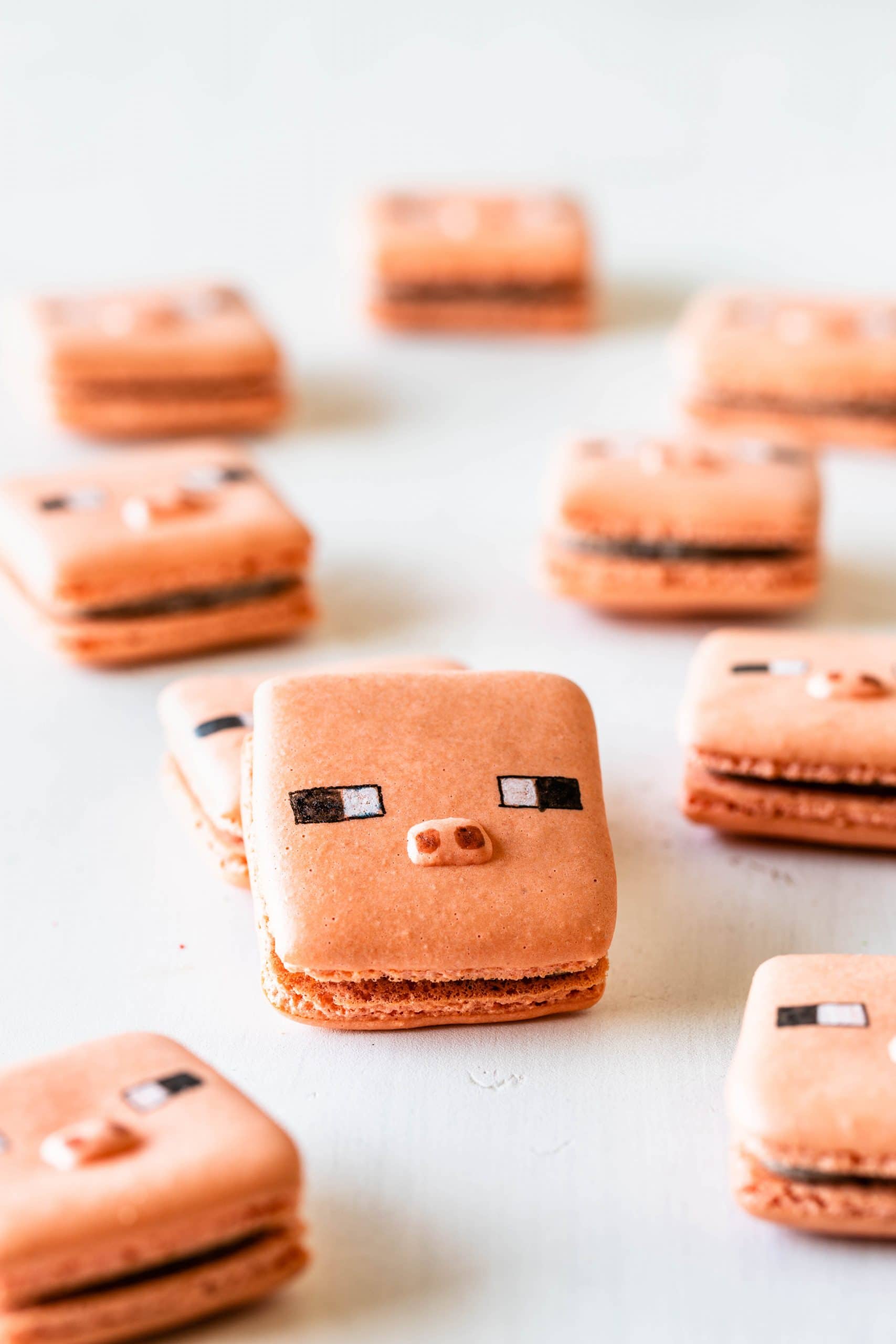 Minecraft Macarons - Pies and Tacos