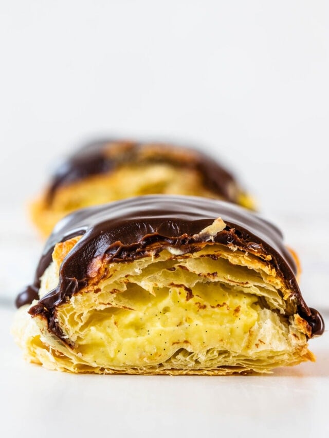 Boston Cream Puff Pastry - Pies and Tacos