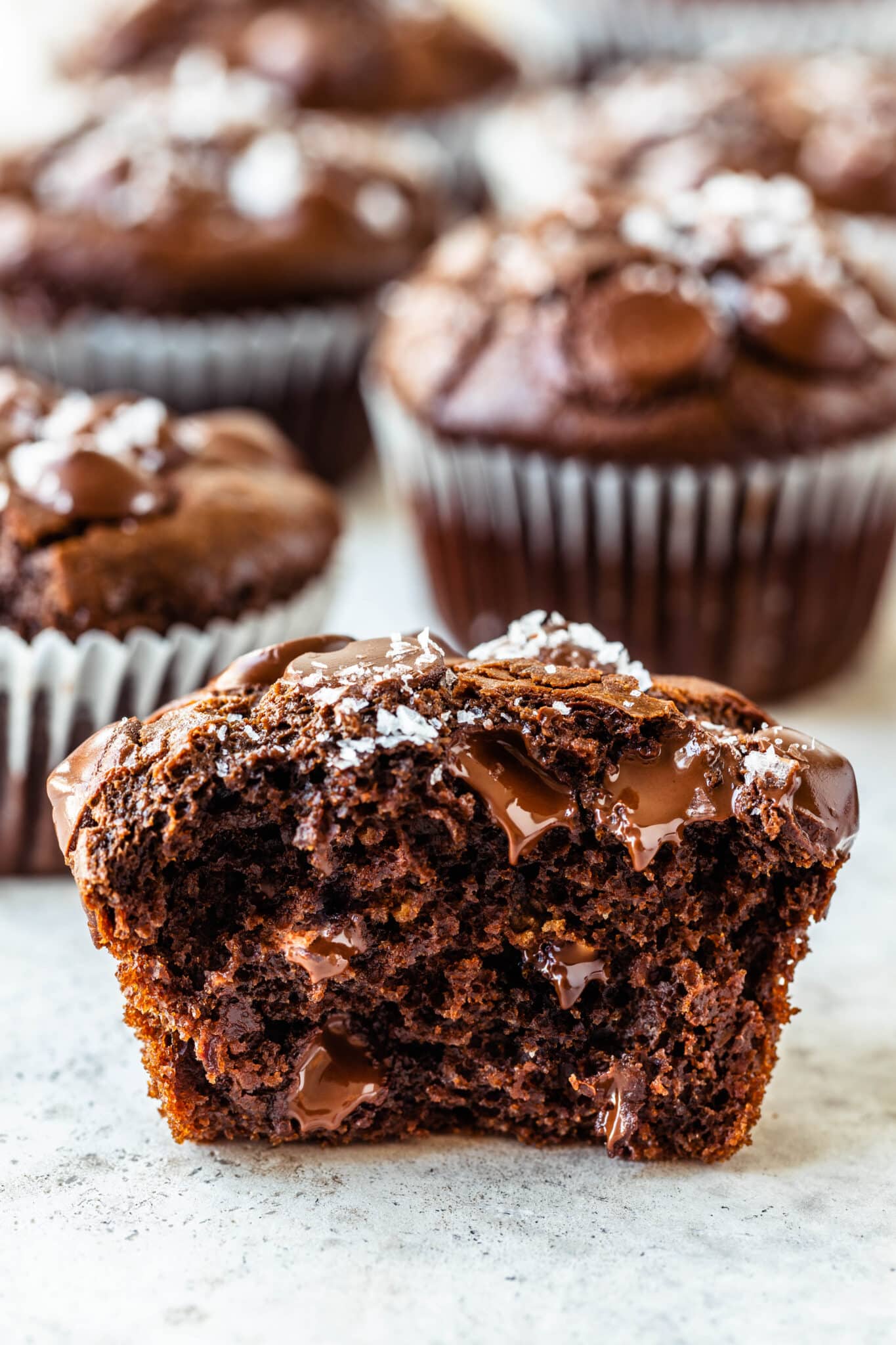 Double Chocolate Muffins - Pies and Tacos