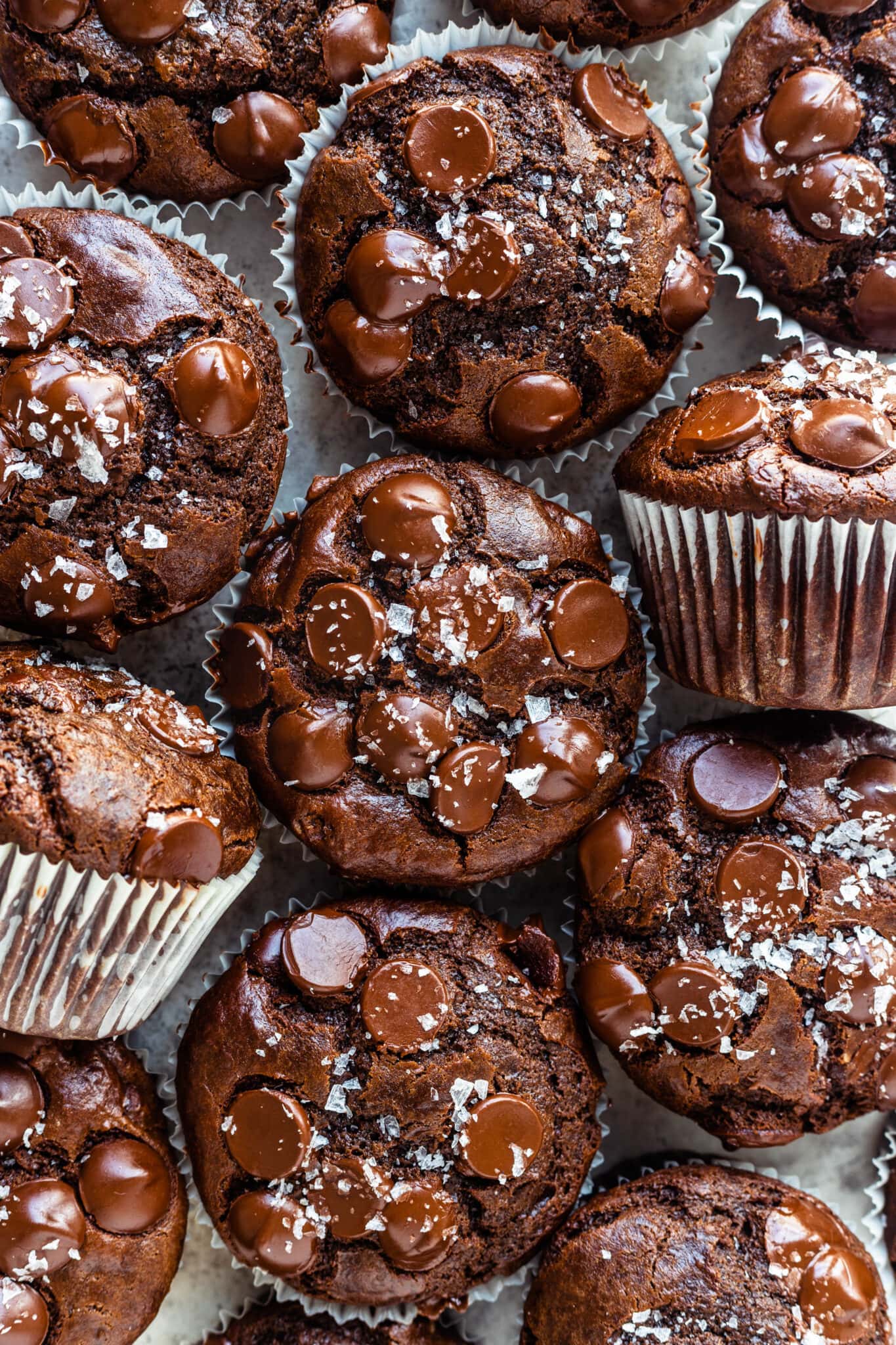 Double Chocolate Muffins - Pies and Tacos