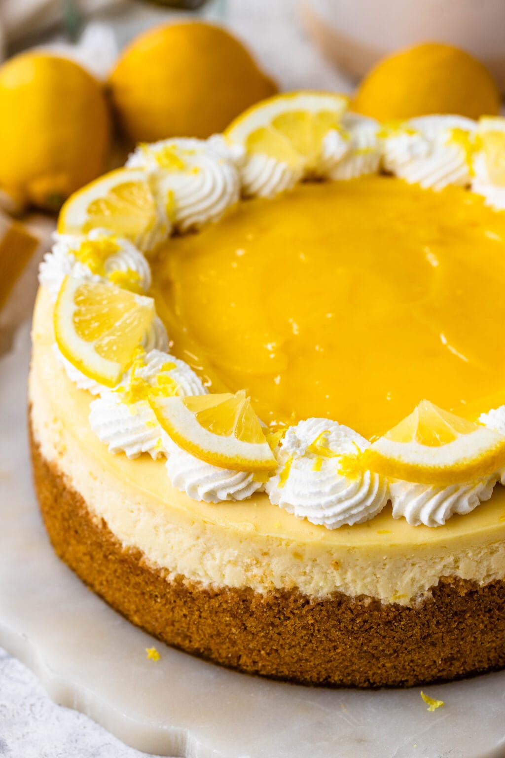 Lemon Cheesecake - Pies and Tacos