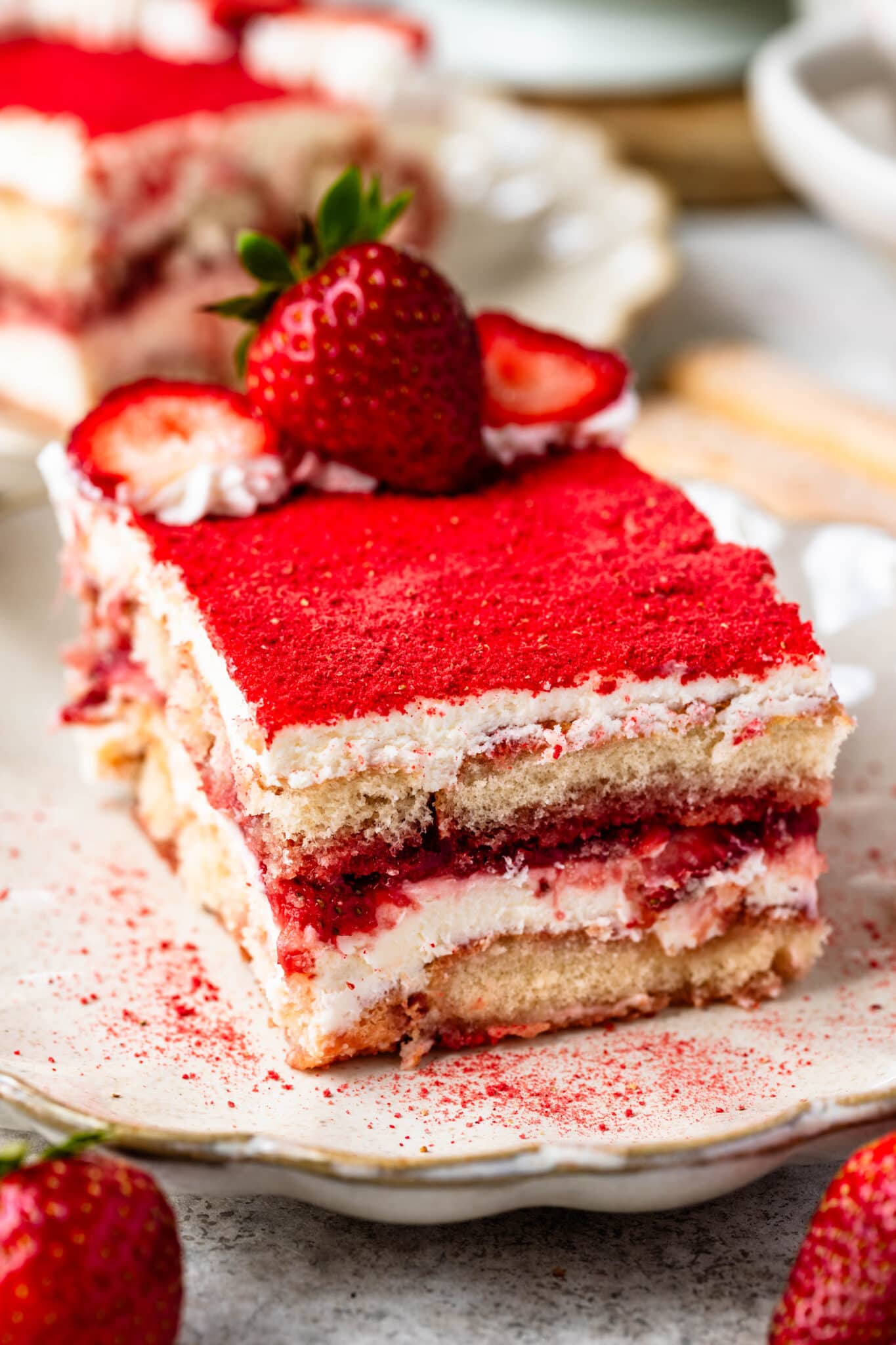 Strawberry Tiramisu - Pies and Tacos