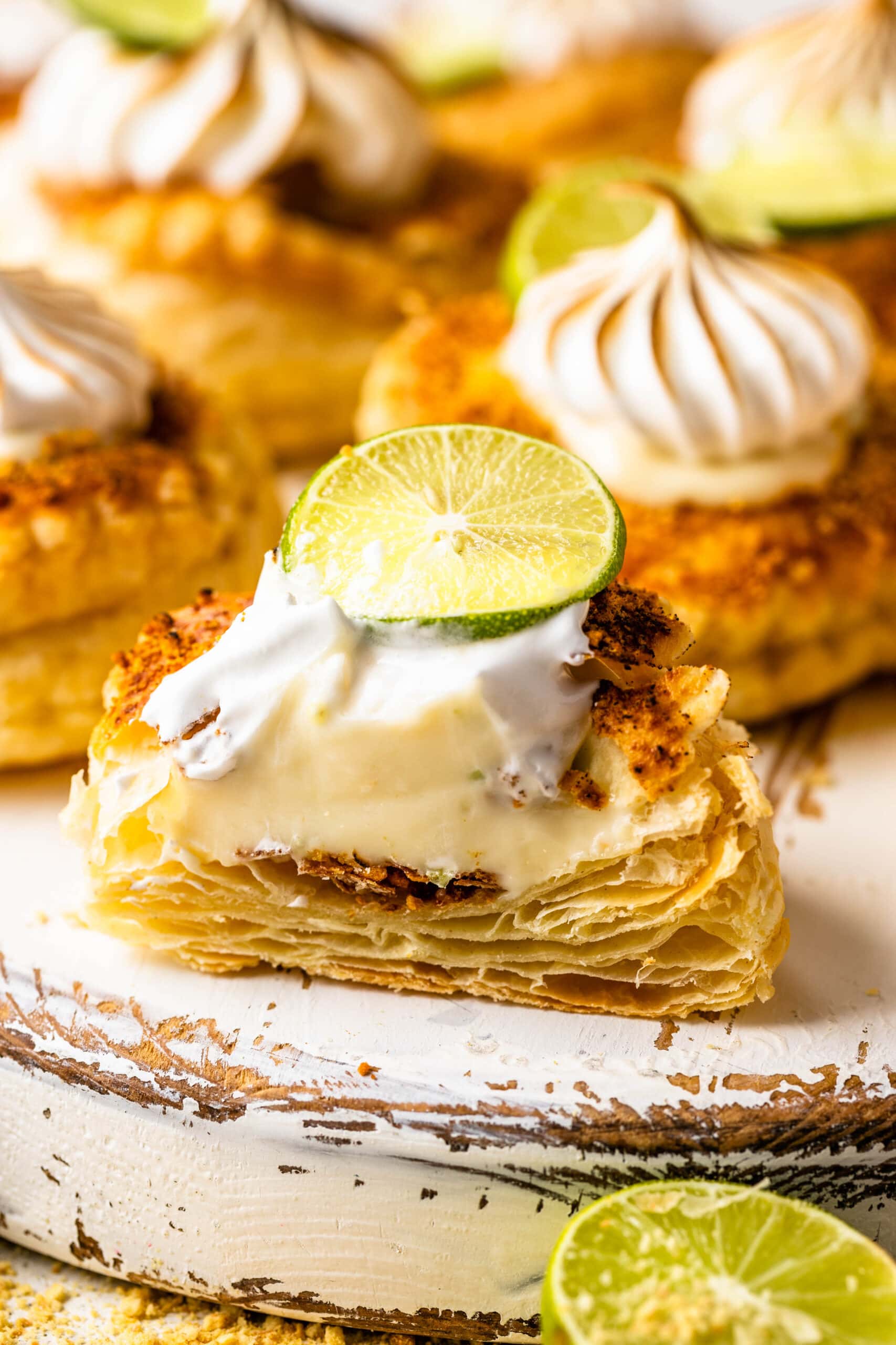 Key Lime Puff Pastry - Pies and Tacos
