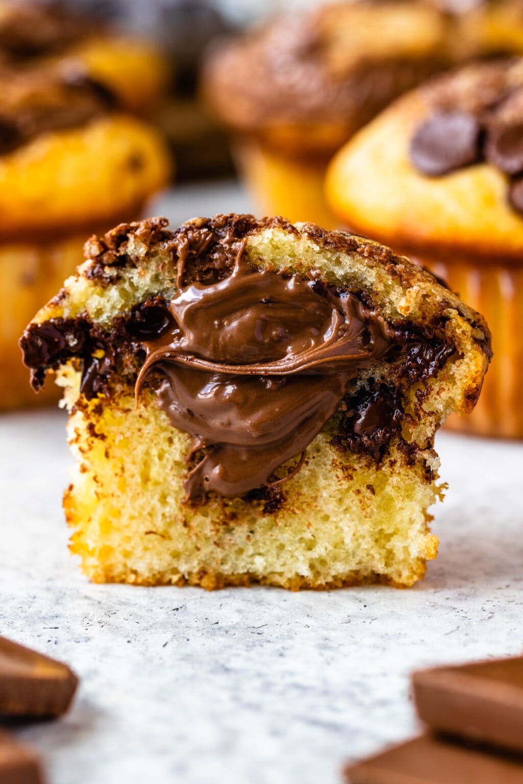 Nutella Muffins - Pies and Tacos