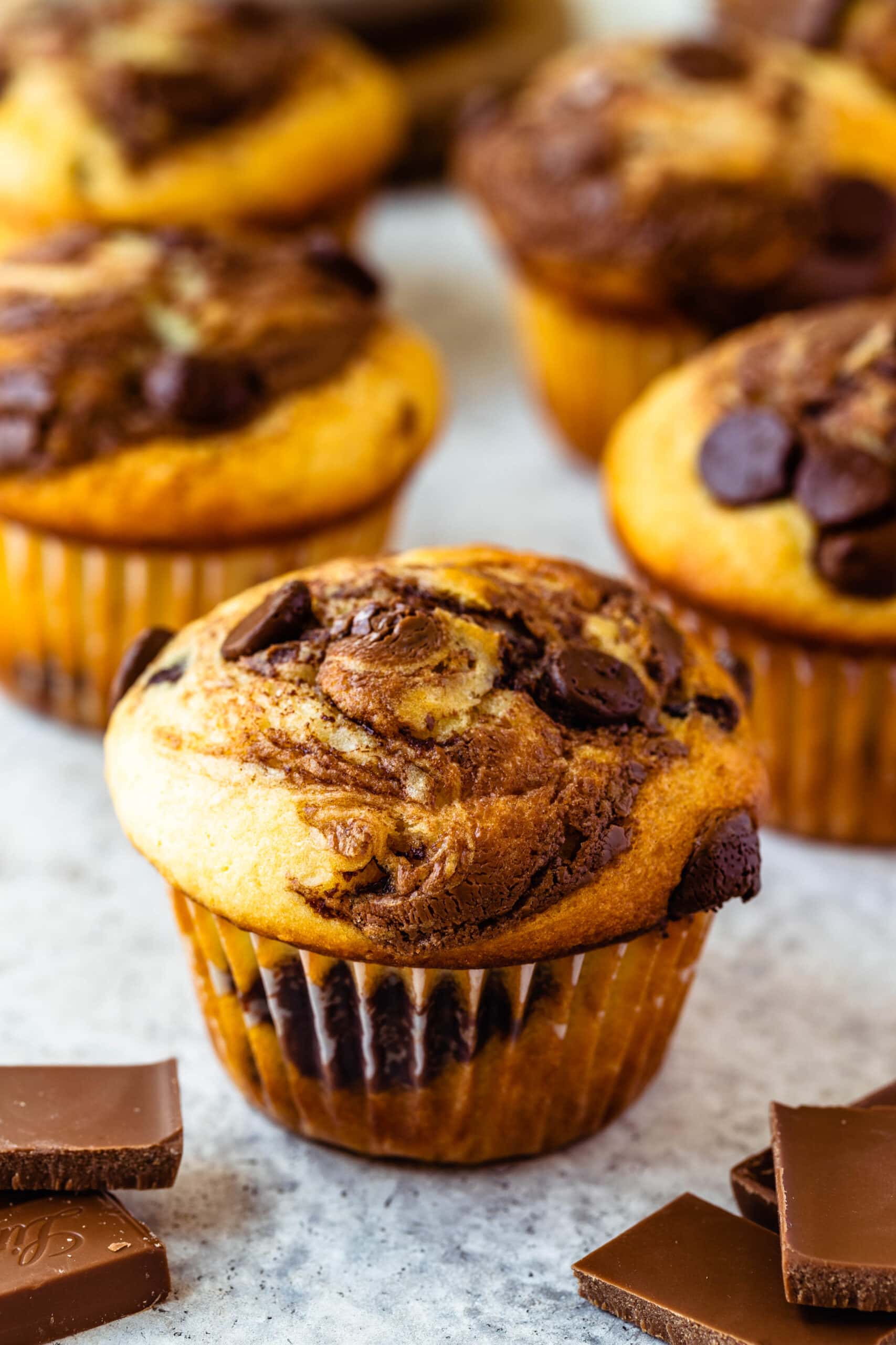 Nutella Muffins - Pies and Tacos