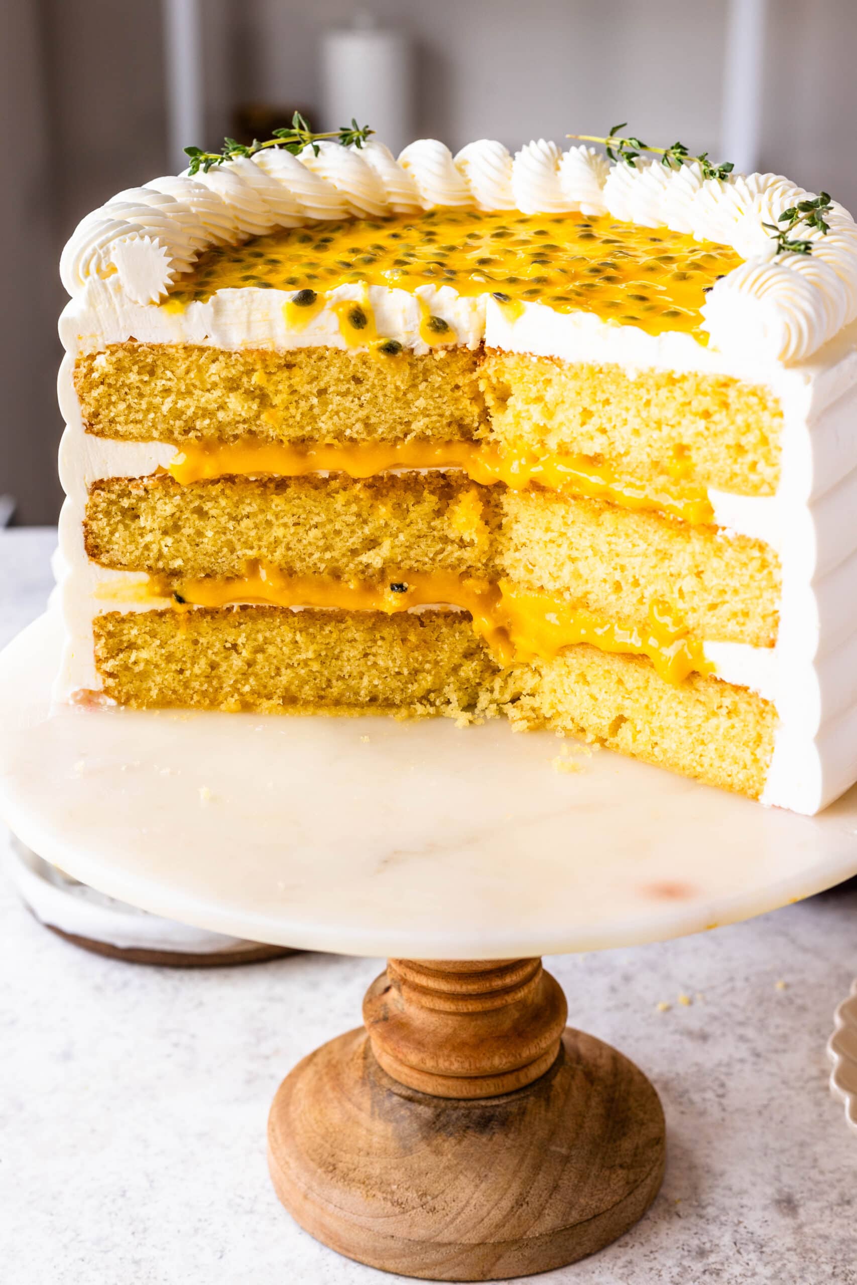 Passionfruit Cake - Pies and Tacos