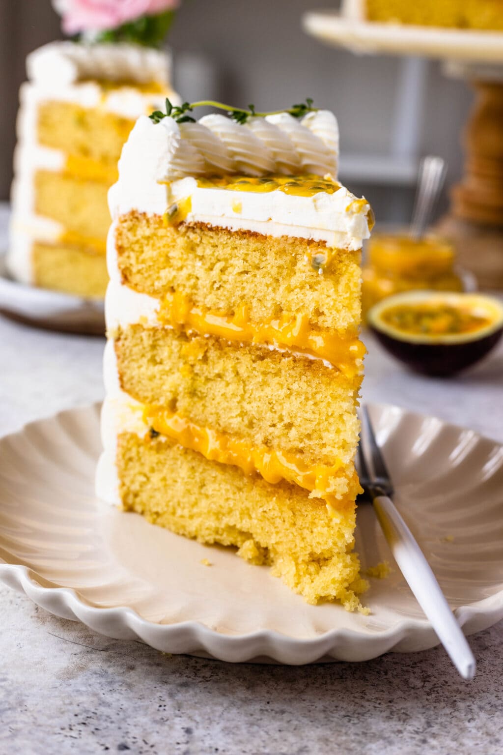 Passionfruit Cake - Pies and Tacos