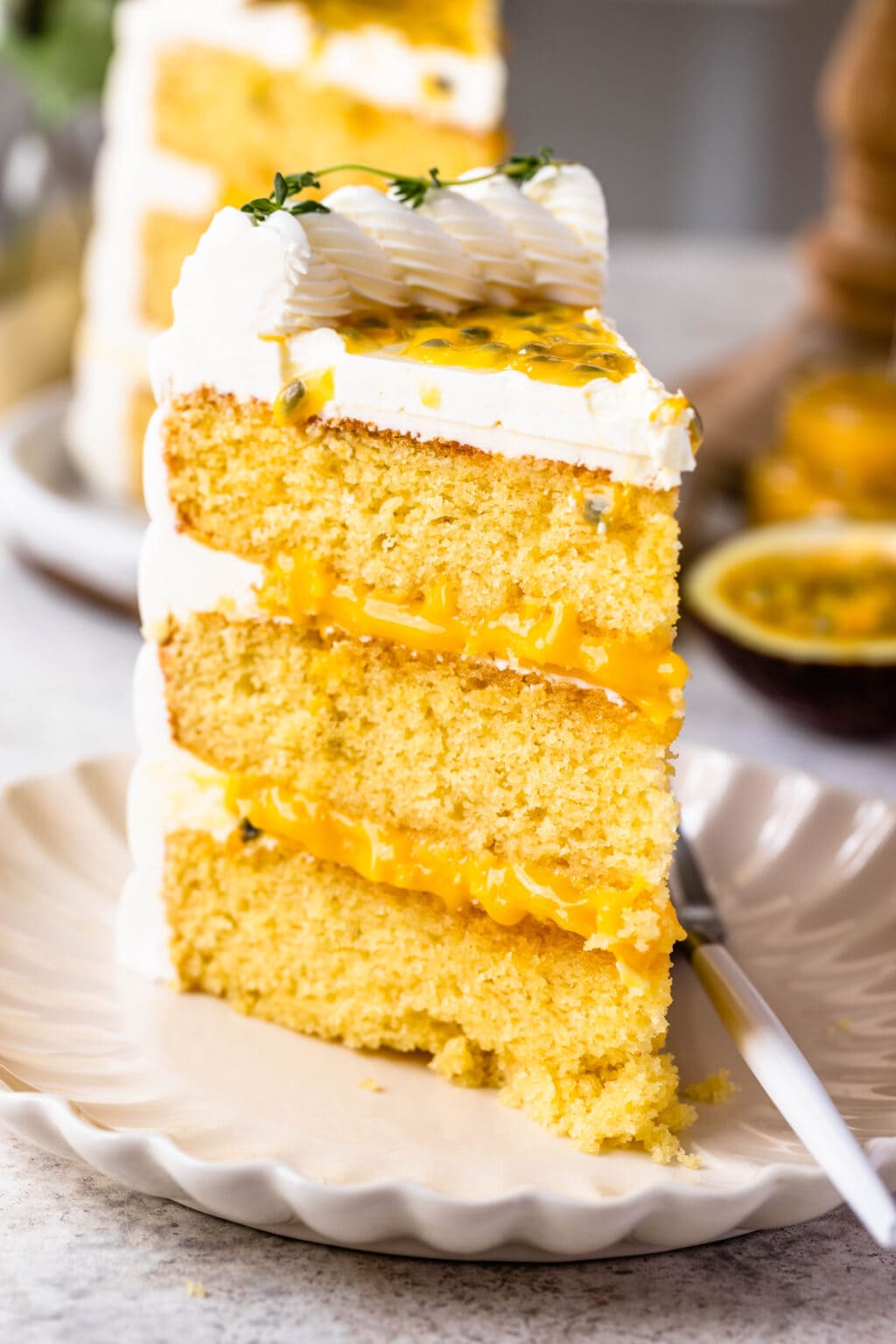 Passionfruit Cake - Pies and Tacos