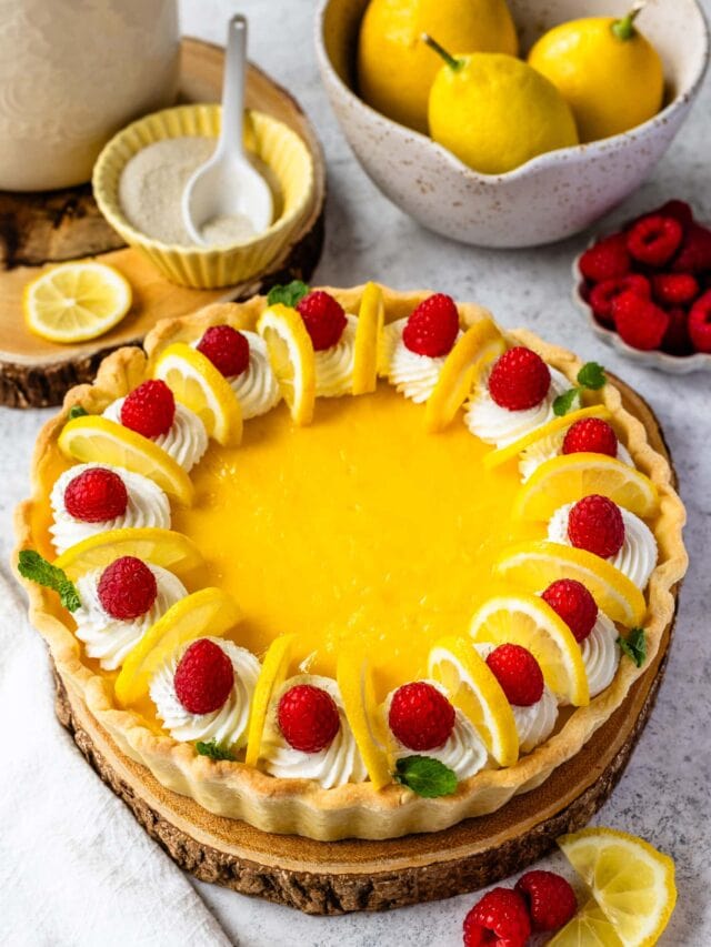 Lemon Tart Recipe Story - Pies and Tacos