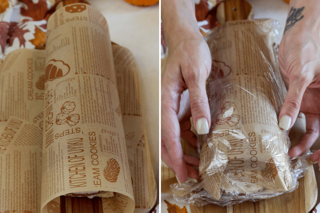 Pumpkin Roll Recipe - Pies and Tacos