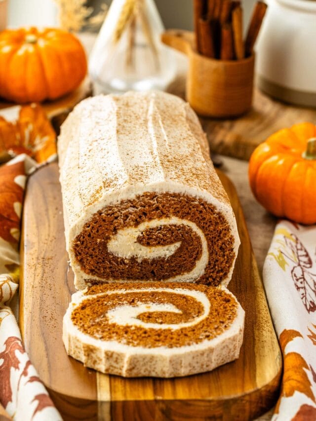 Pumpkin Roll Recipe Story - Pies and Tacos