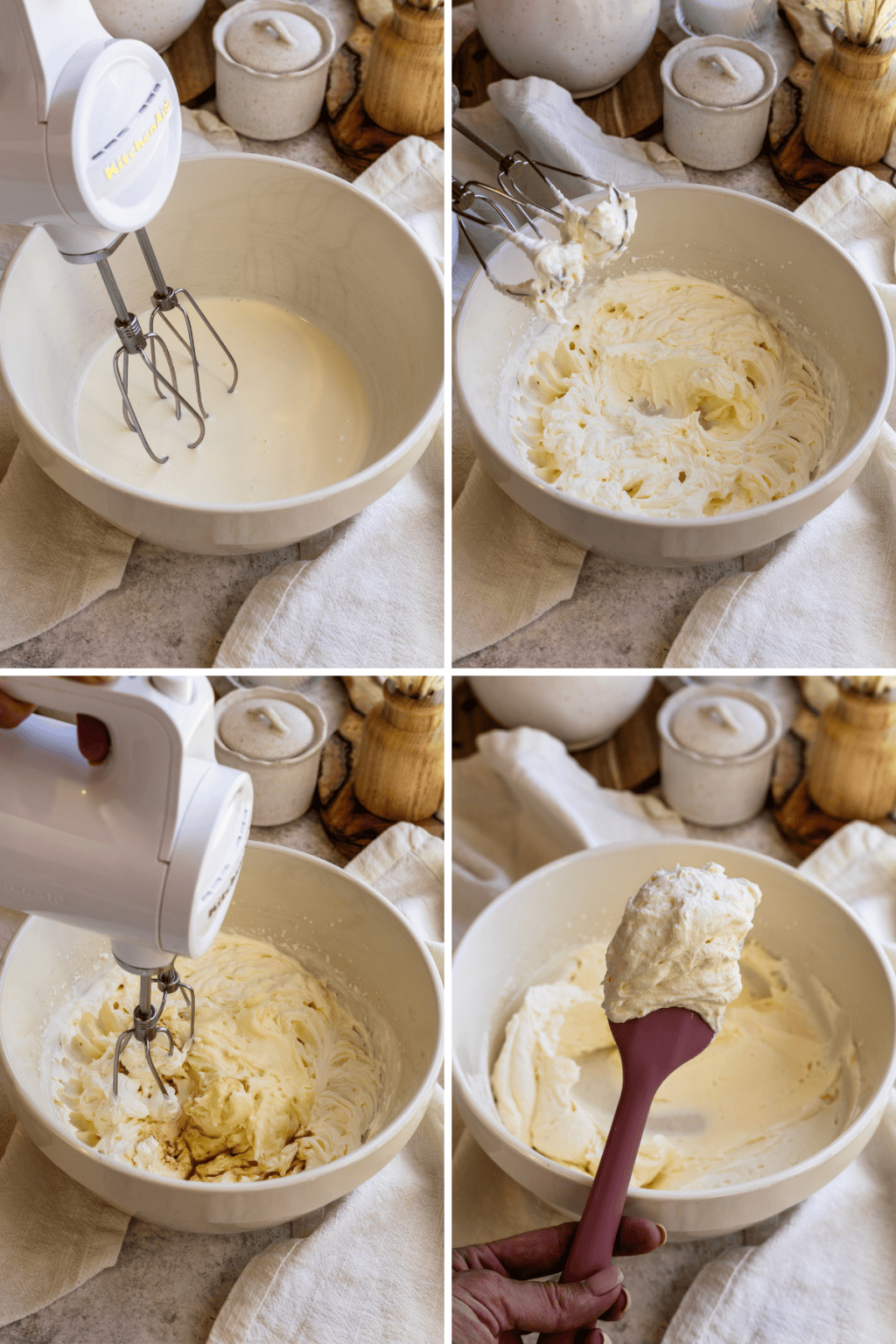 Stabilized Whipped Cream Frosting - Pies and Tacos