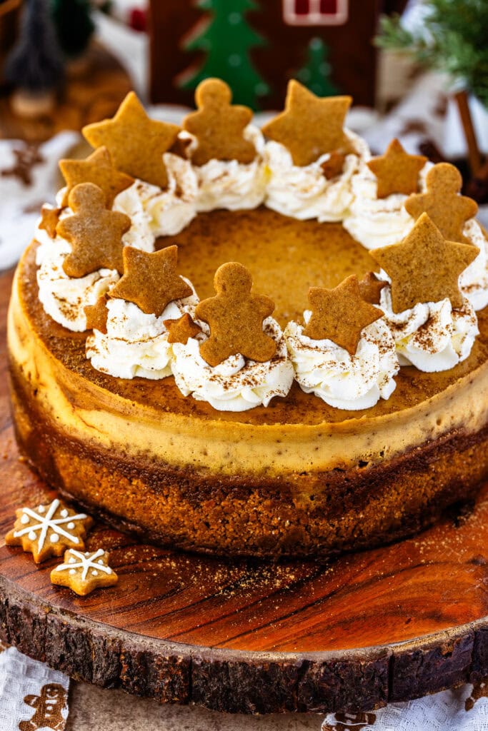 Gingerbread Cheesecake - Pies and Tacos