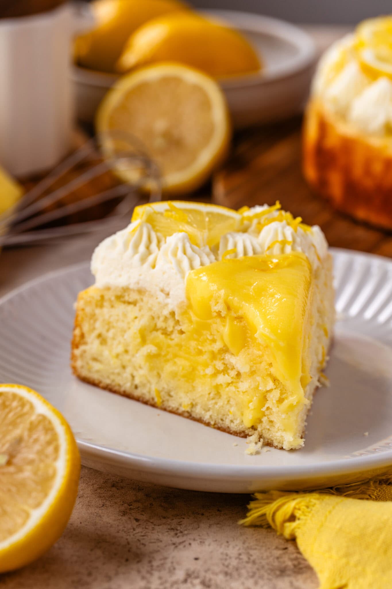 Lemon Curd Cake - Pies and Tacos