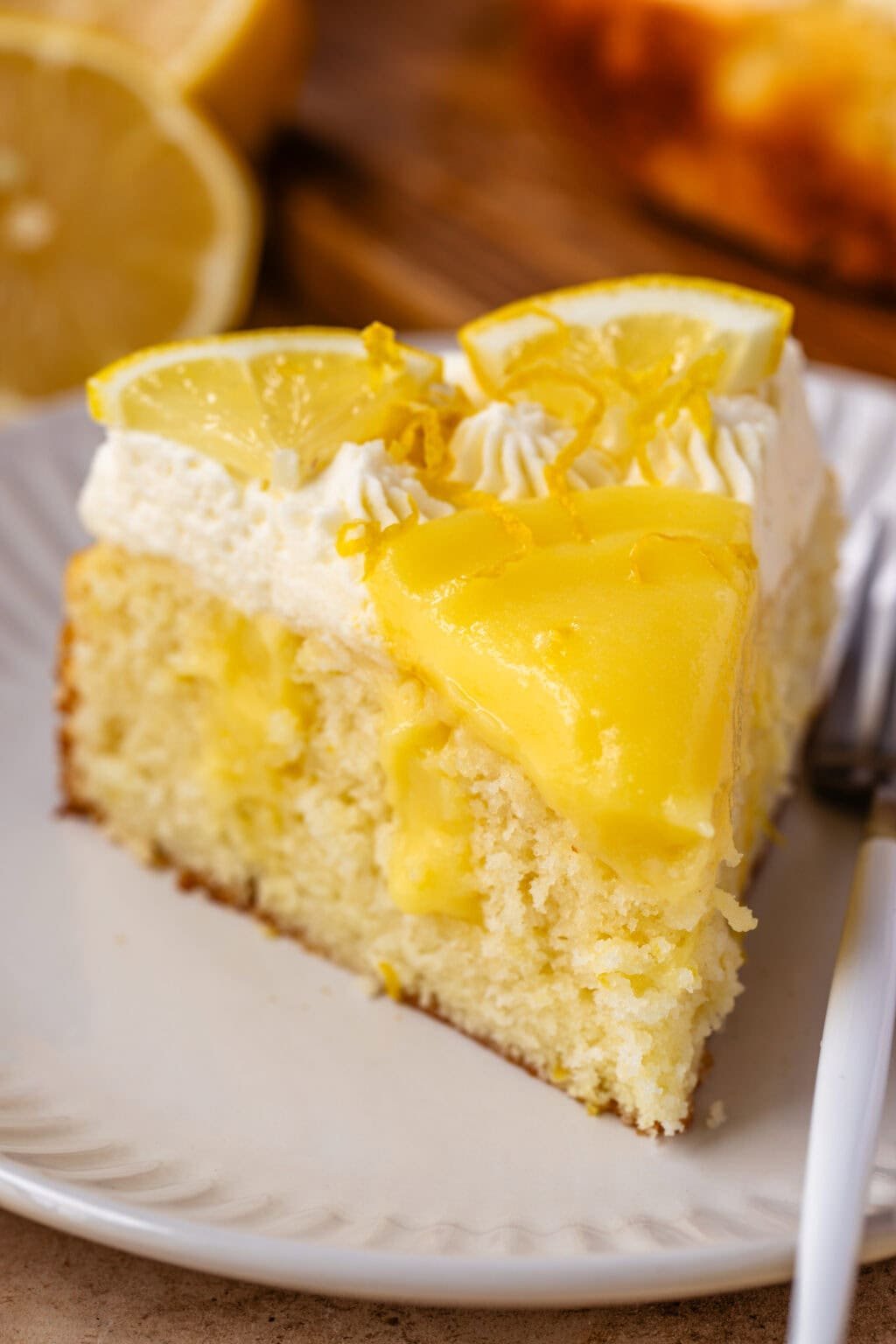 Lemon Curd Cake - Pies and Tacos