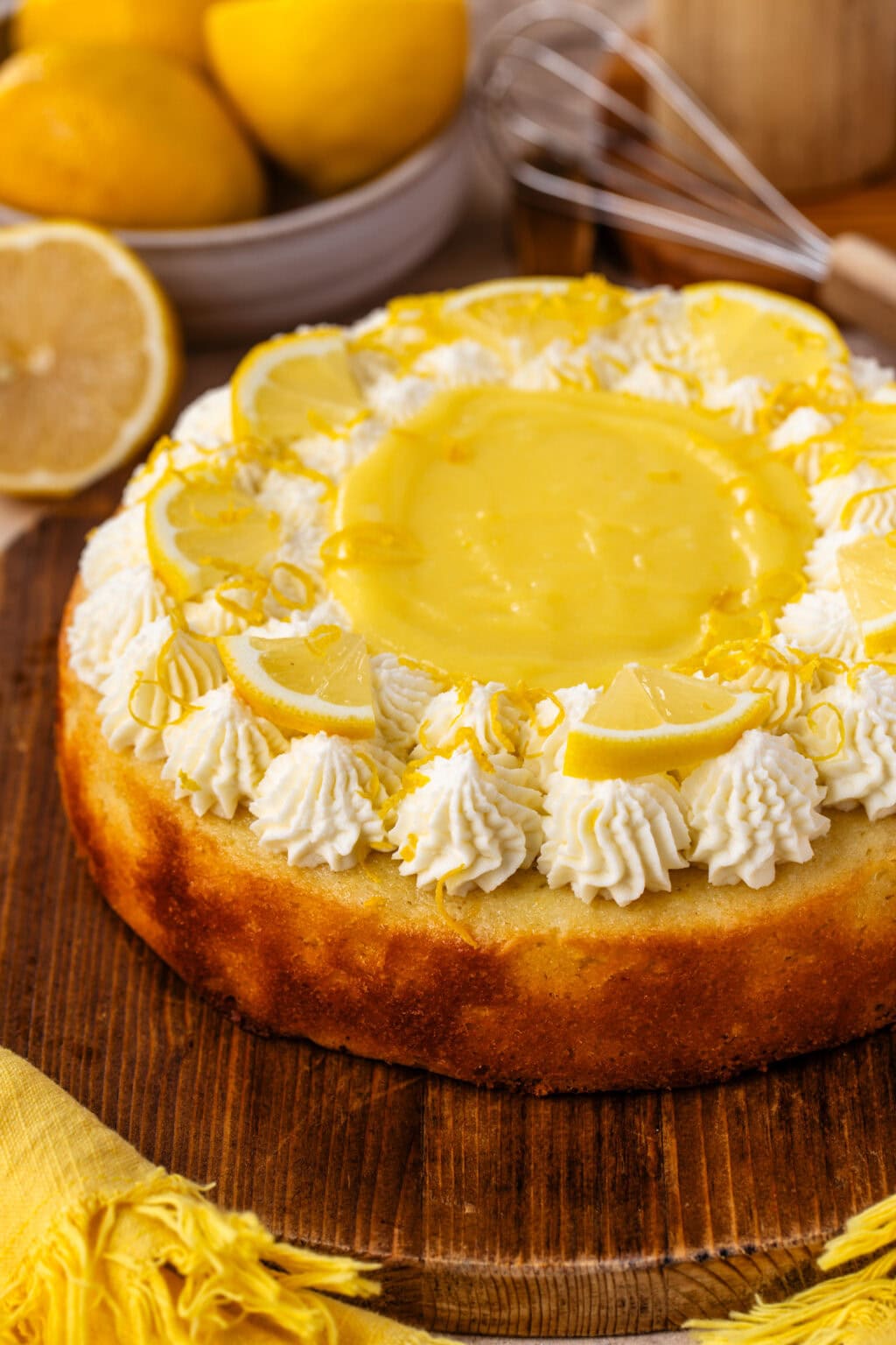 Lemon Curd Cake - Pies and Tacos