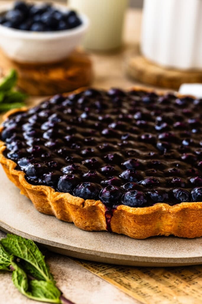 Blueberry Tart - Pies and Tacos