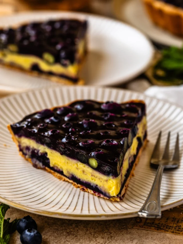 Blueberry Tart Recipe Story - Pies and Tacos