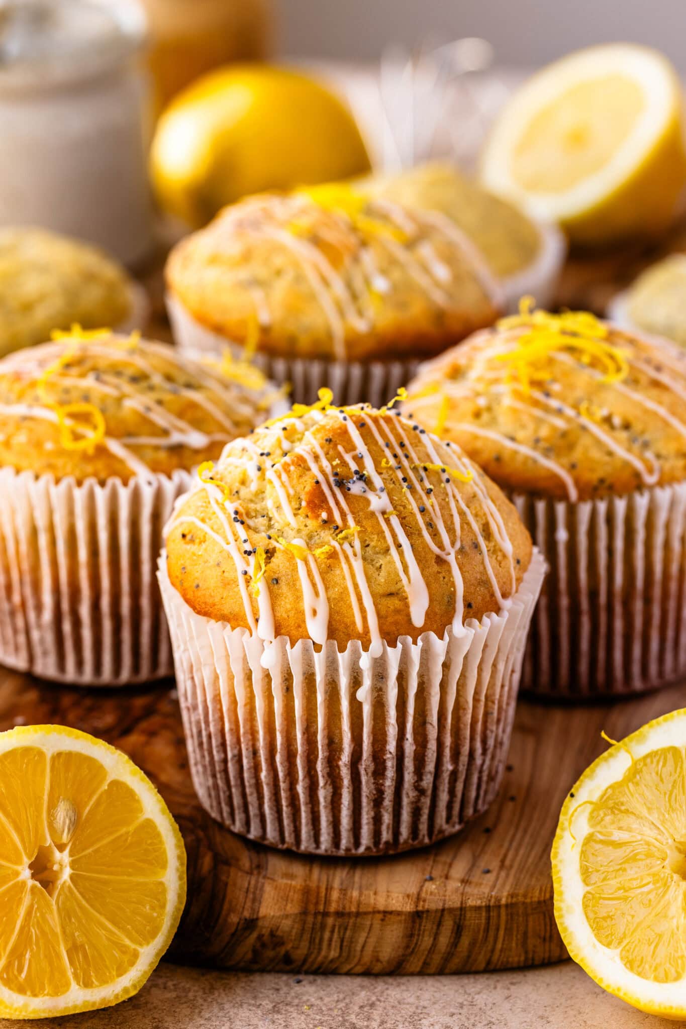 Lemon Poppy Seed Muffins - Pies and Tacos