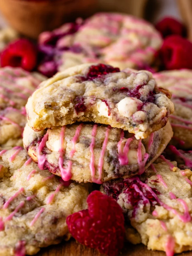 Raspberry Cookies Recipe Story - Pies and Tacos
