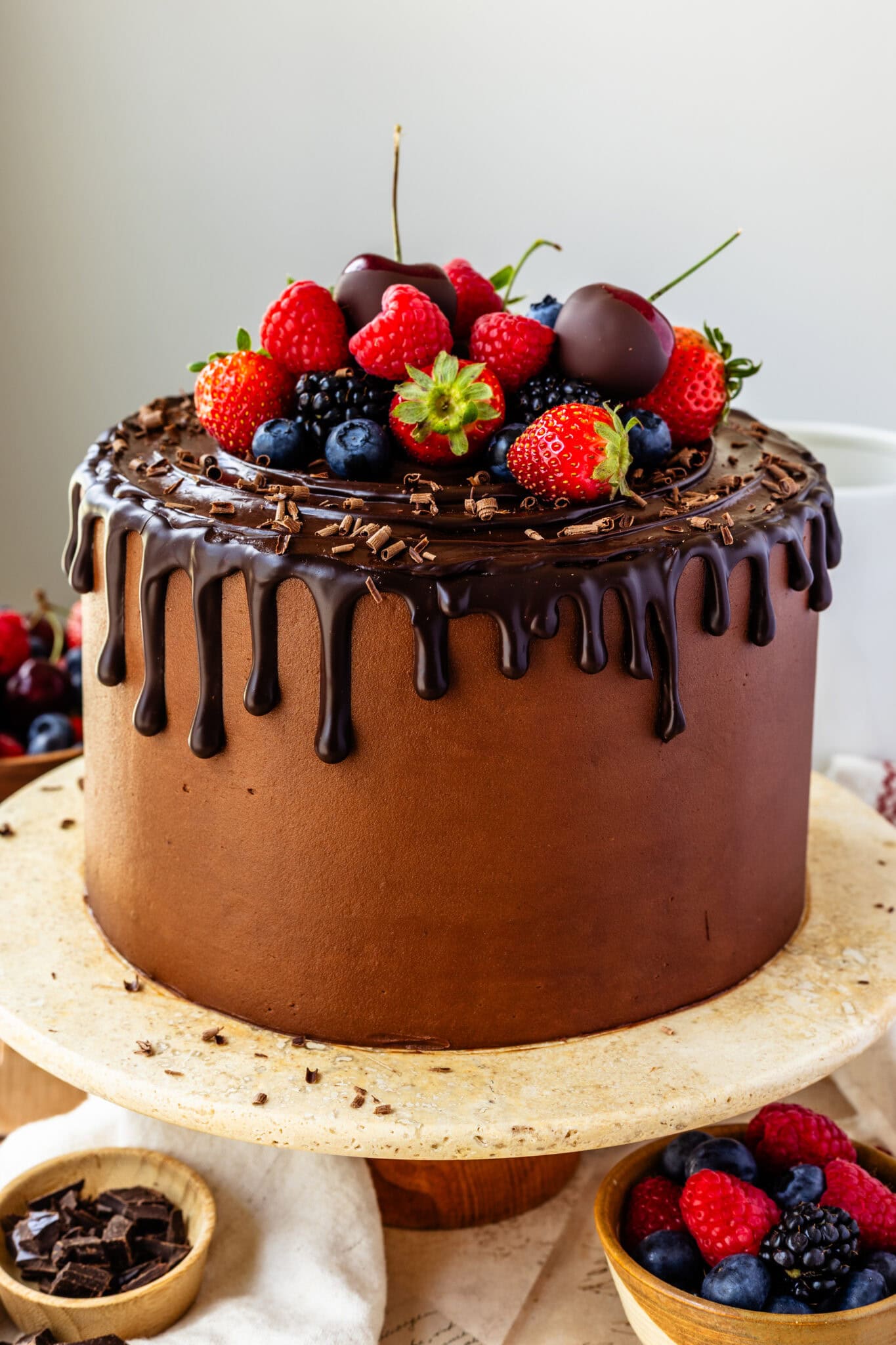 8-Layer Chocolate Cake - Pies and Tacos