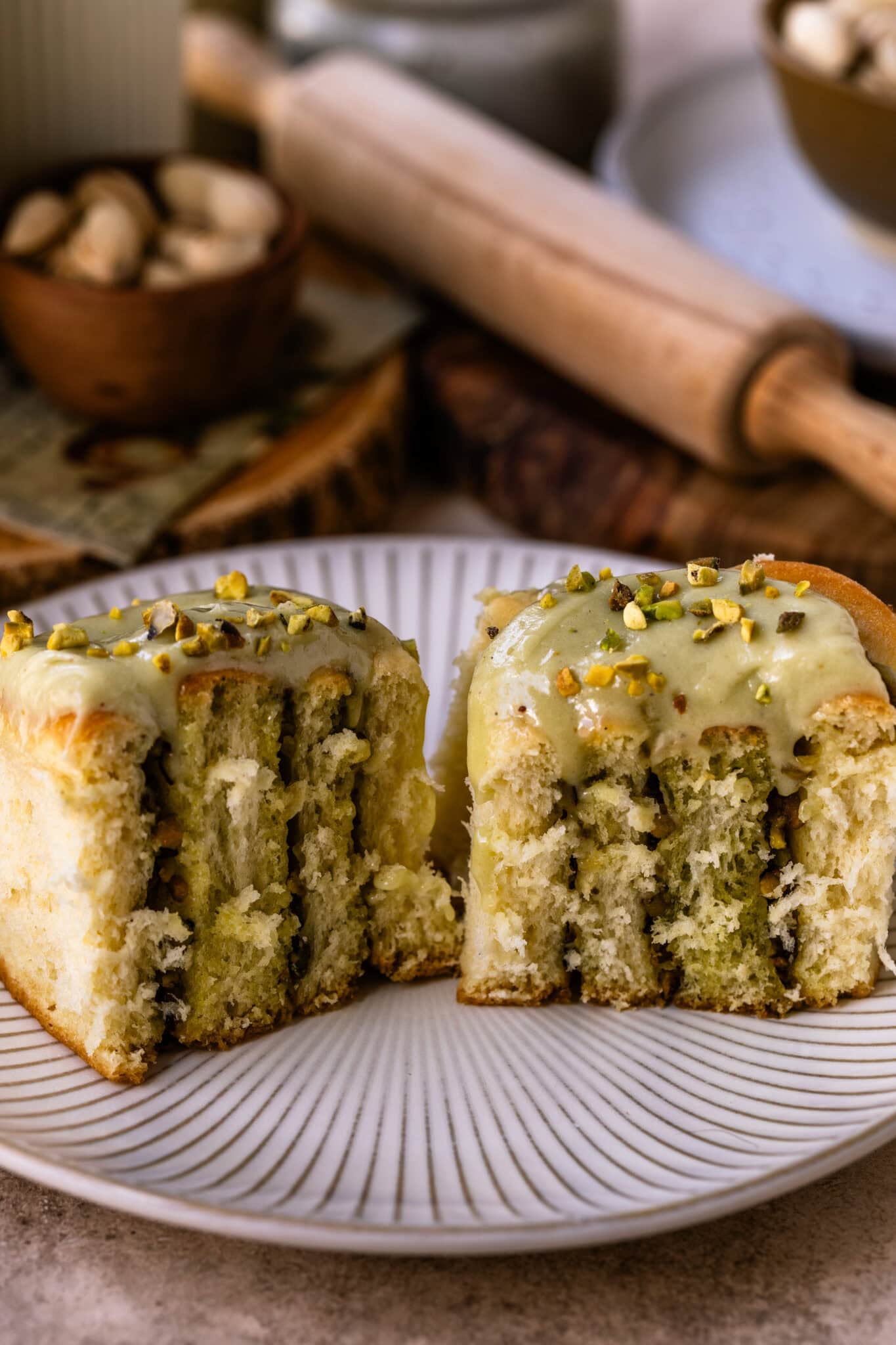 Pistachio Rolls - Pies and Tacos