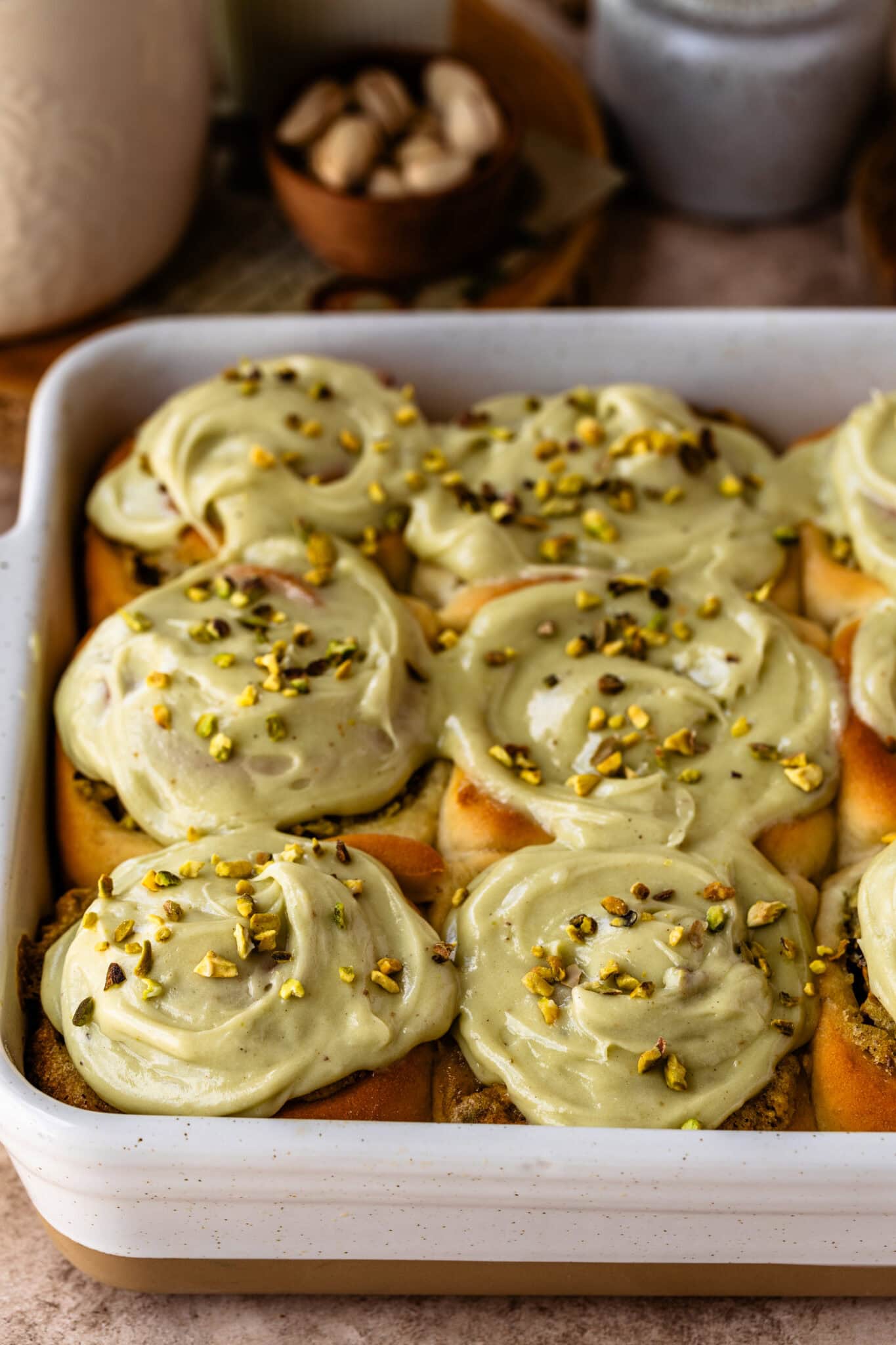 Pistachio Rolls - Pies and Tacos