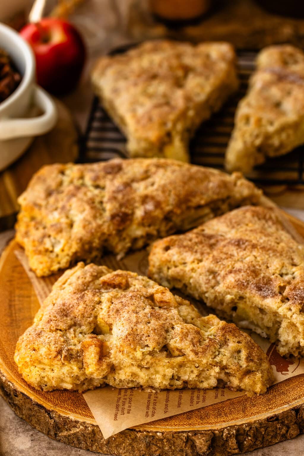 Apple Scones - Pies and Tacos