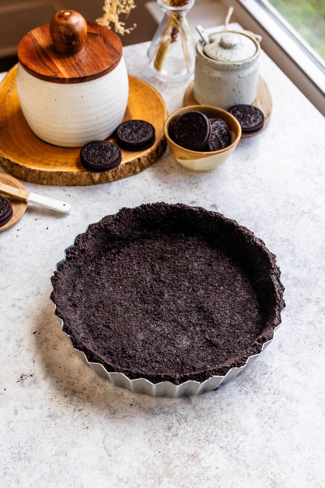 Oreo Cookie Crust - Pies and Tacos